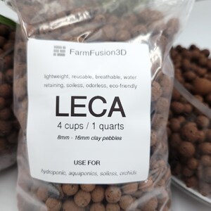 Leca Balls - Expanded Clay Pebbles - 4 Cups / 1 Quart - Etsy