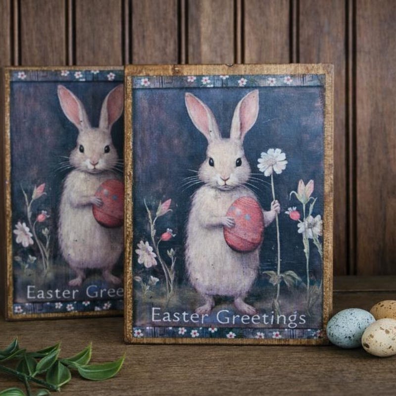 Primitive Wood Block - Etsy