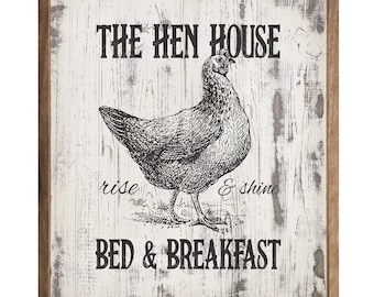 Hen House Sign - Etsy