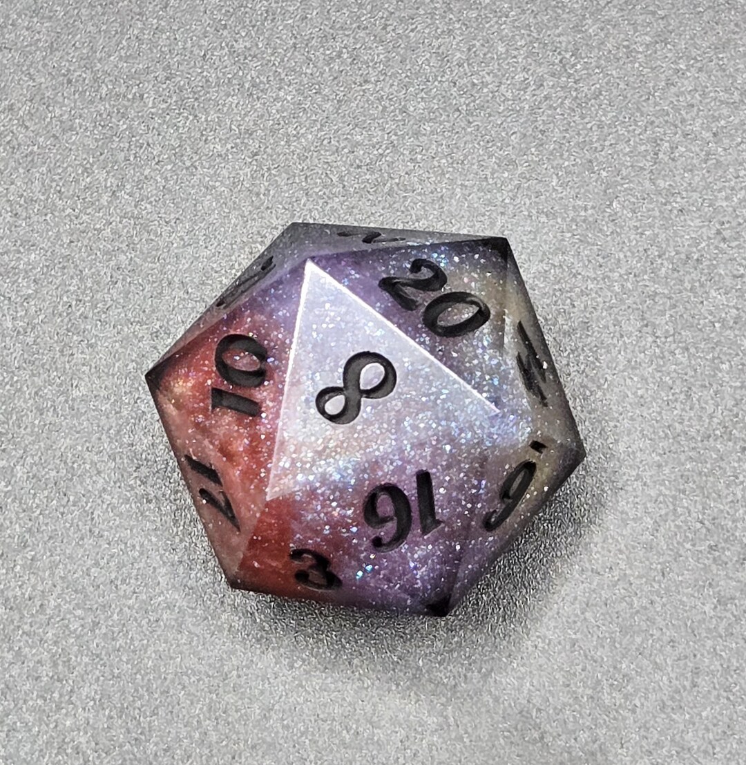 Burst of Color - 7 Piece Dice Set - Etsy