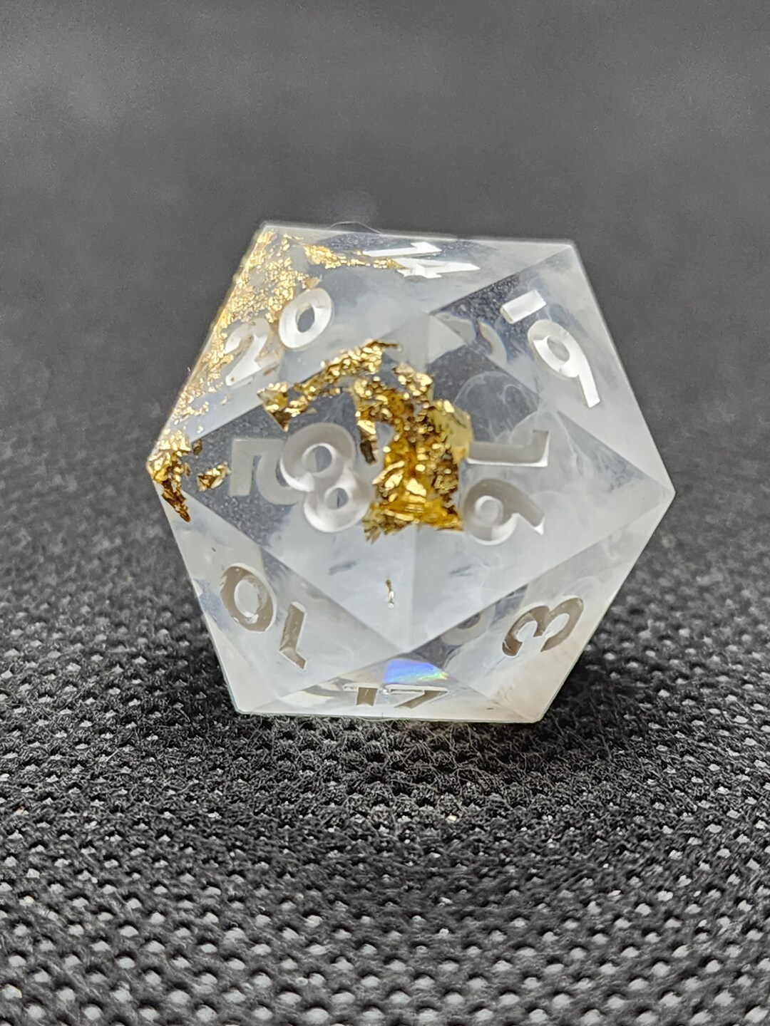 Buried Under Snow - 7 Piece Dice Set - Etsy