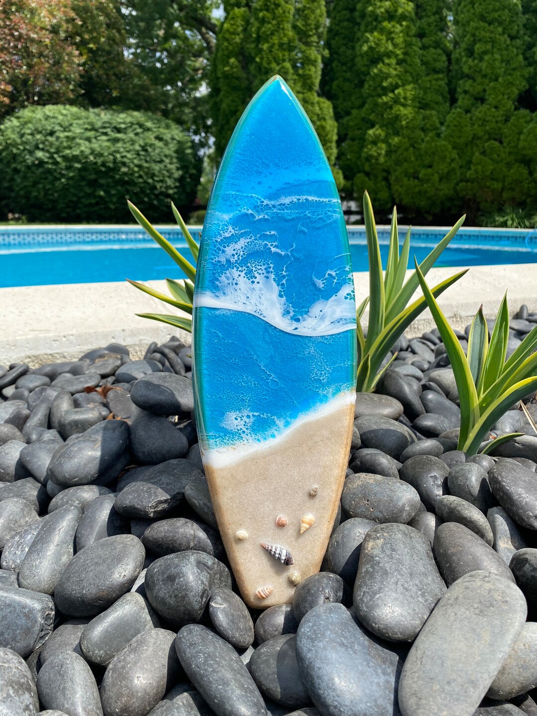 Resin Surfboard Wall Décor - Etsy