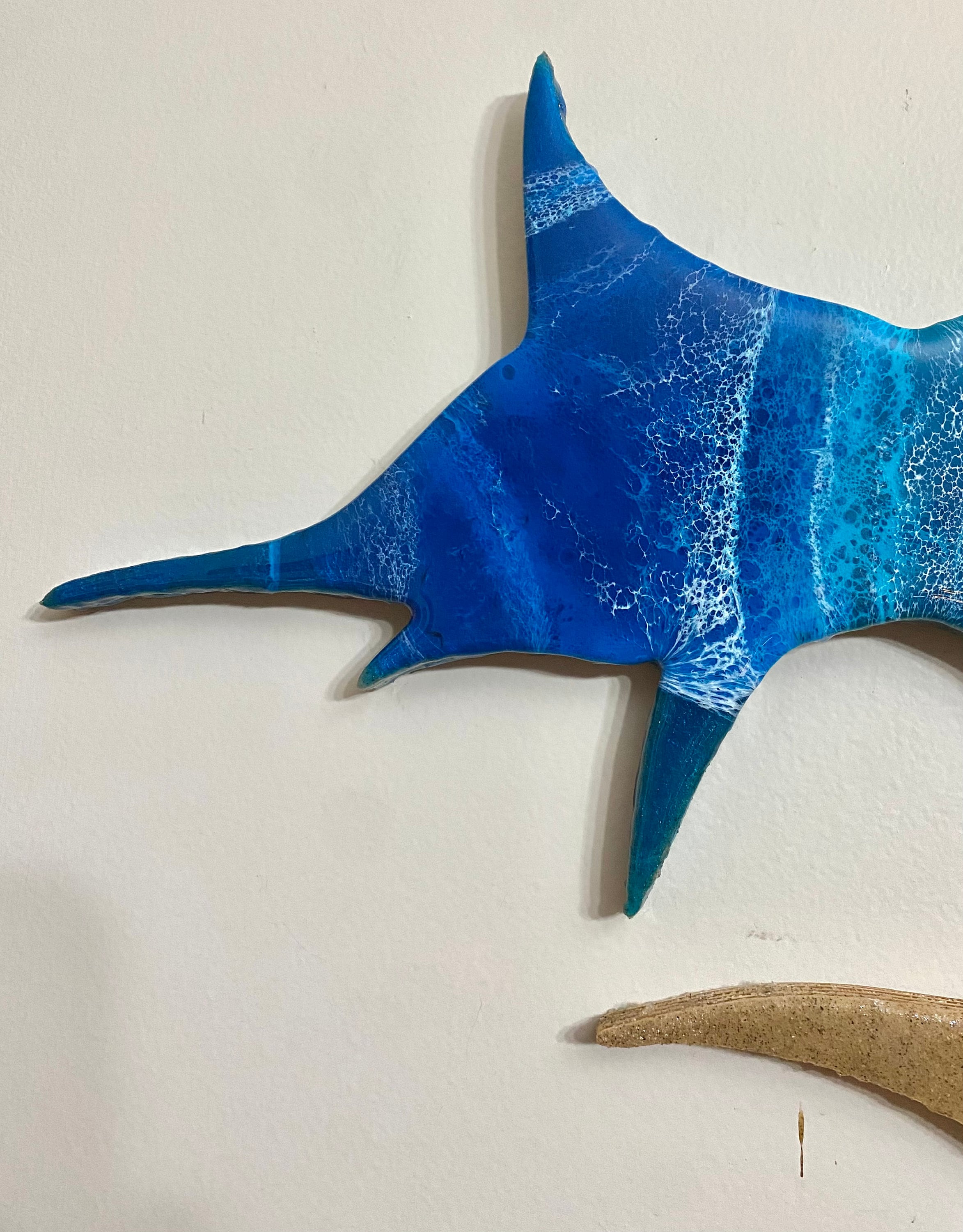 Resin Blue Marlin Wall Décor - Etsy