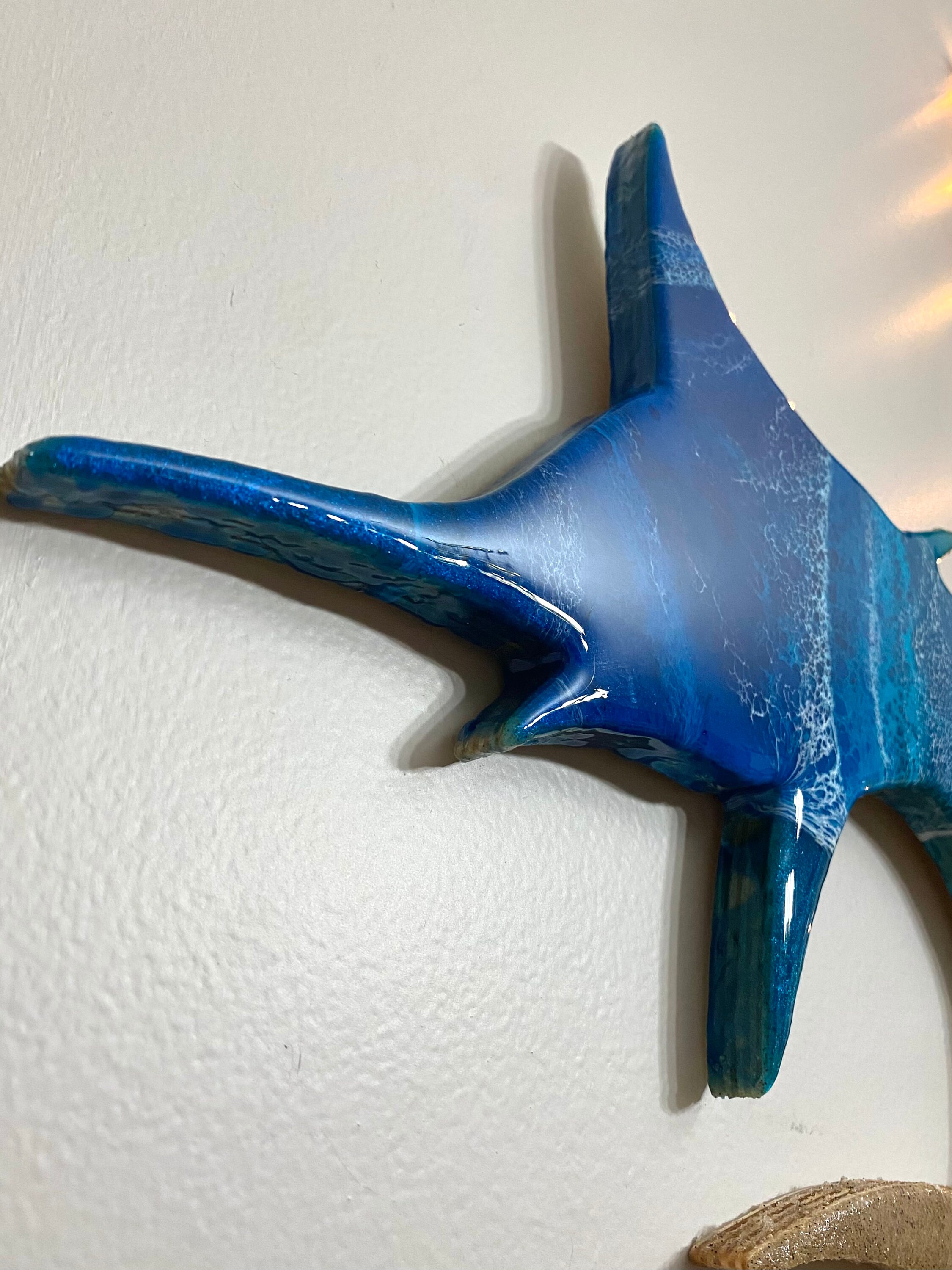 Resin Blue Marlin Wall Décor - Etsy