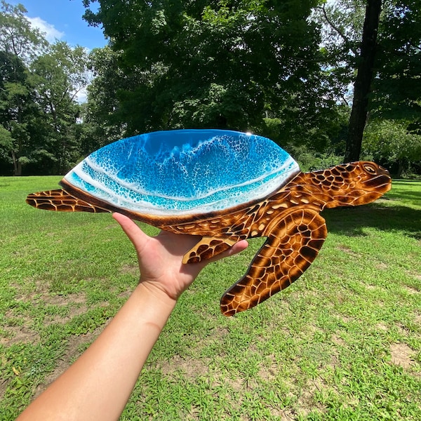 Sea Shell Resin Art - Etsy