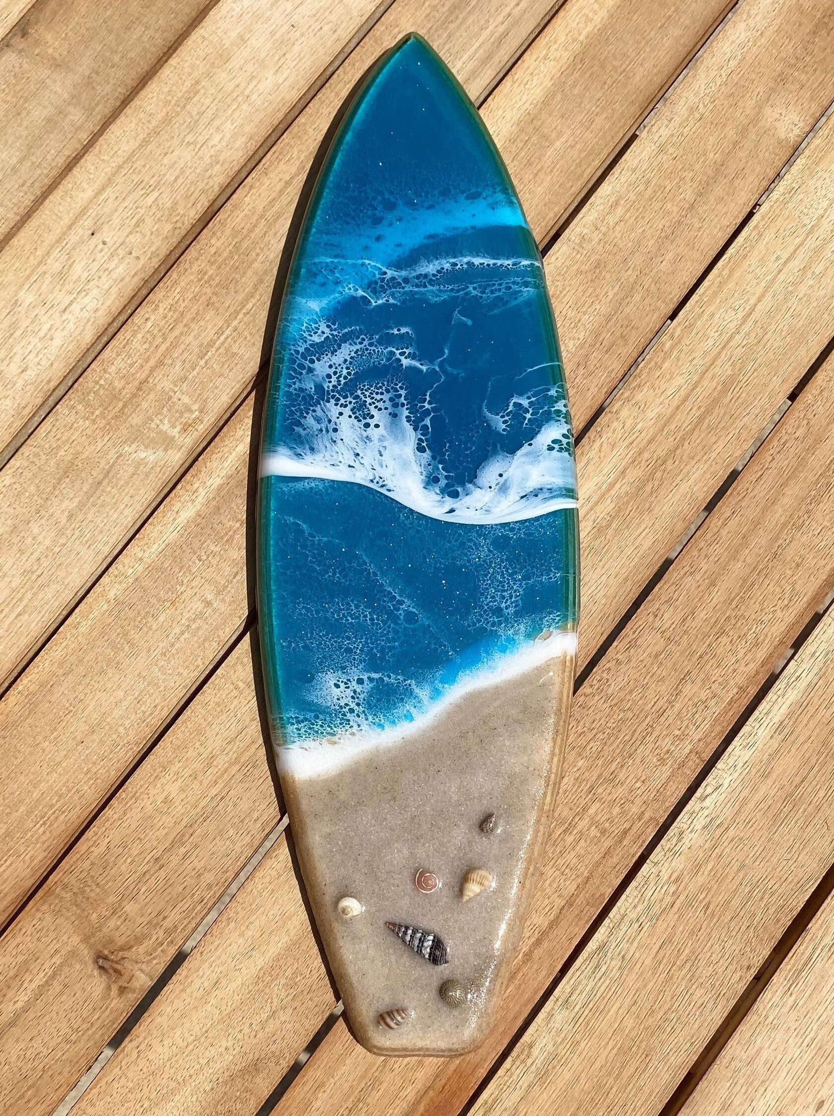 Resin Surfboard Wall Décor - Etsy
