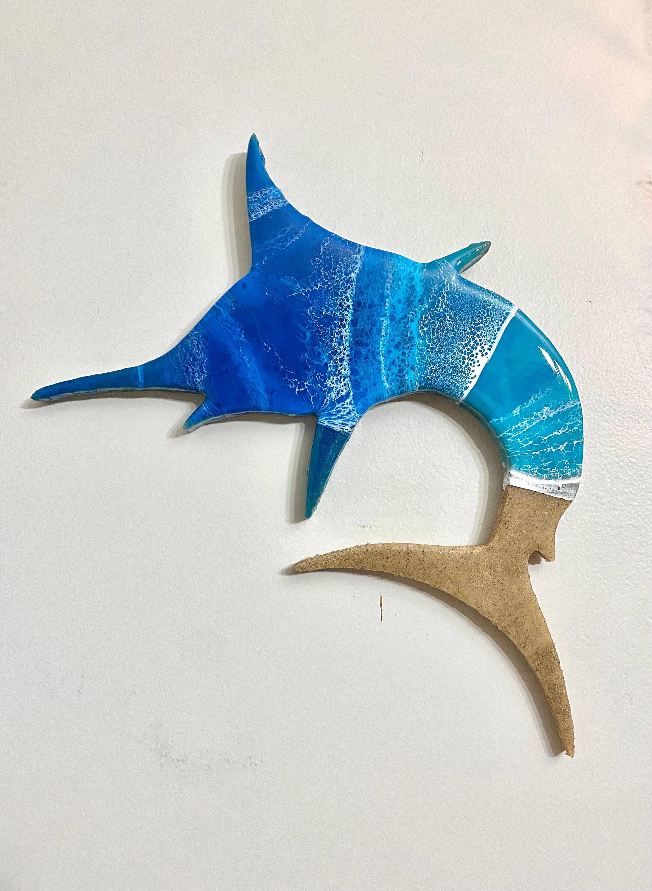 Resin Blue Marlin Wall Décor - Etsy