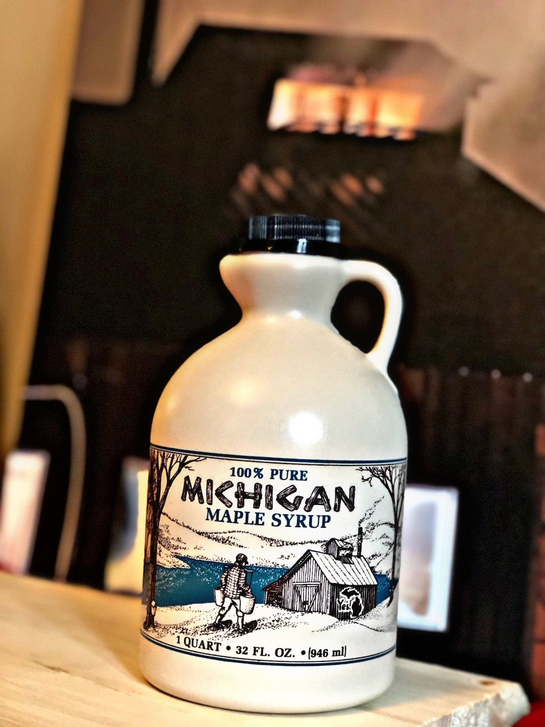 ONE Quart 100% Pure Michigan Maple Syrup - Etsy