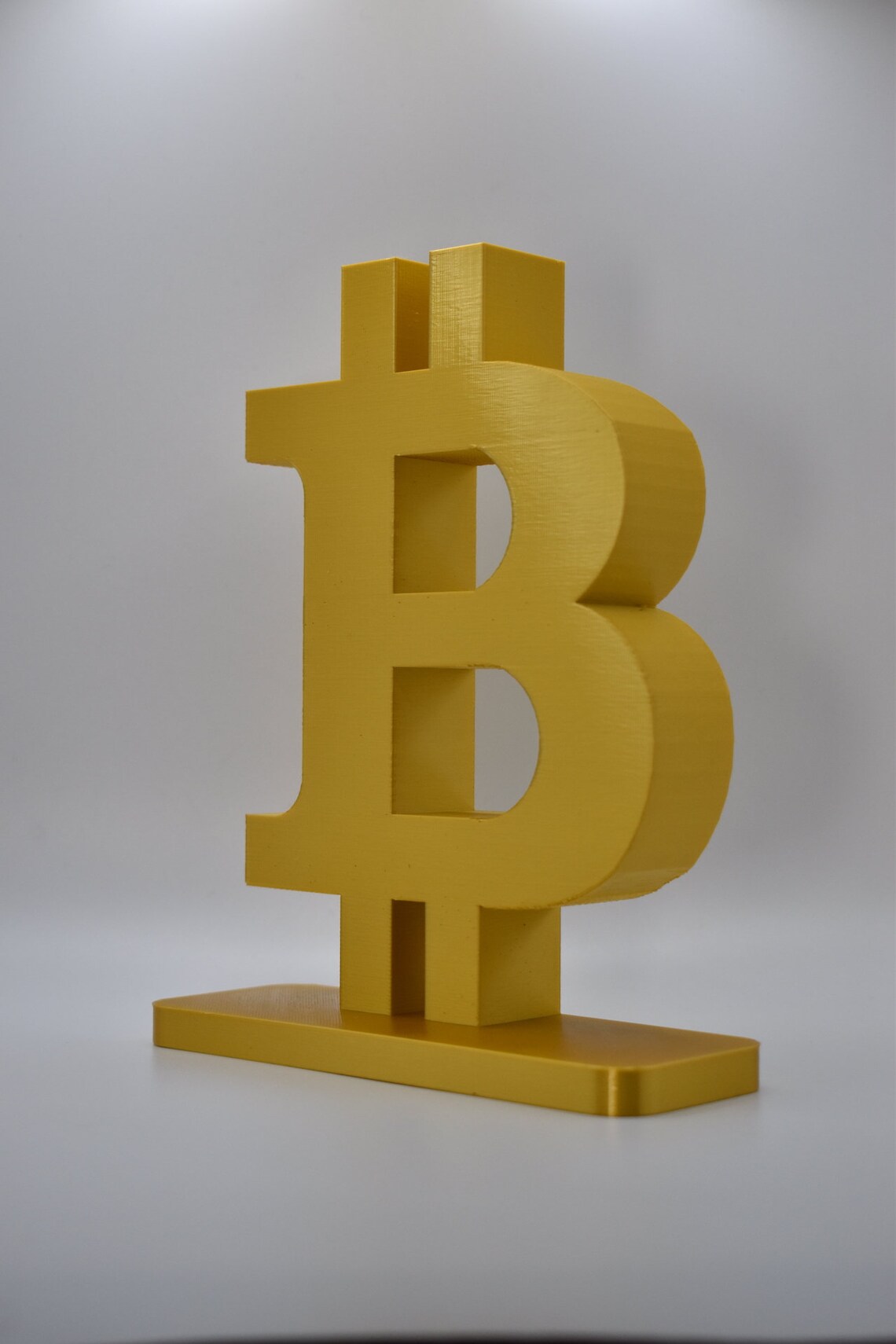3D Printed Bitcoin Logo Bitcoin Stand | Etsy