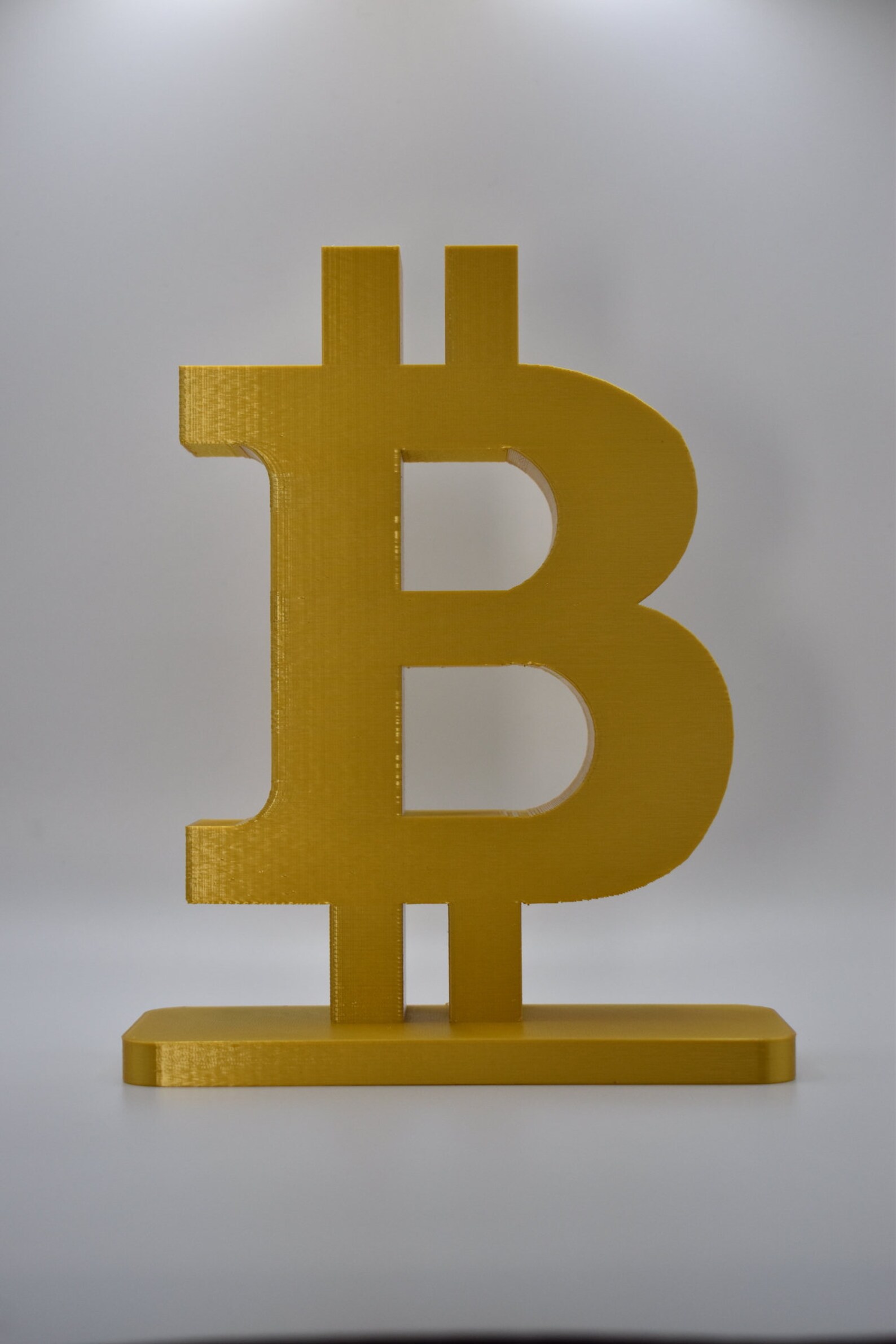3D Printed Bitcoin Logo Bitcoin Stand | Etsy