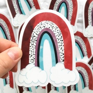 Cranberry Rainbow || Waterproof Sticker || Laptop Decal || Aesthetic ...