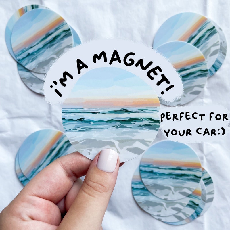 Beach Magnets - Etsy