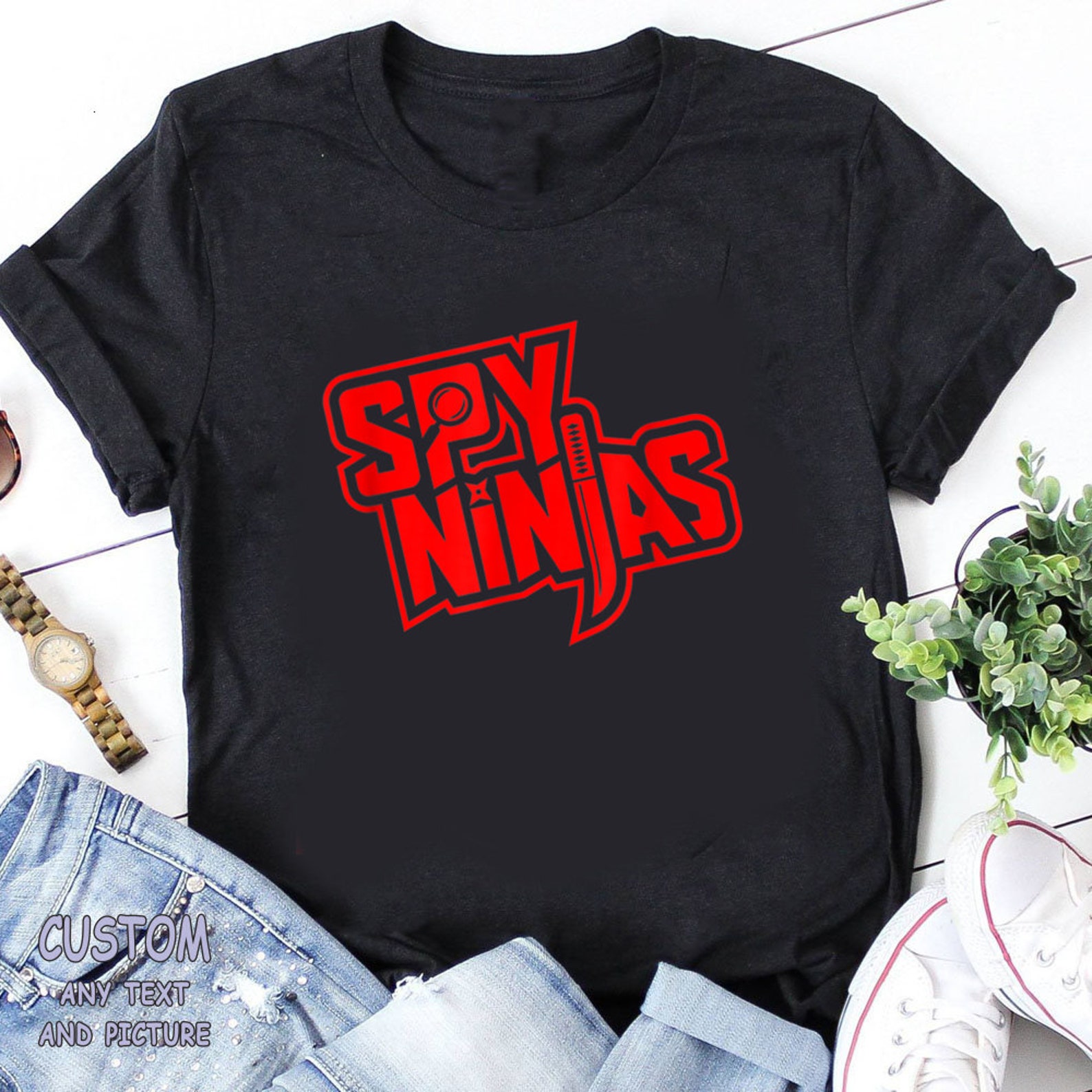 Spy Ninja Shirt Spy Ninja T Spy Ninjas Shirt Spy Ninjas Etsy