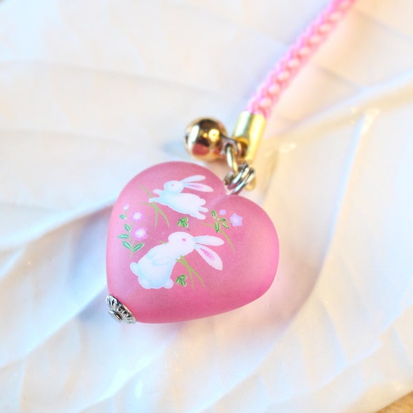 Rabbit Phone Charm - Etsy