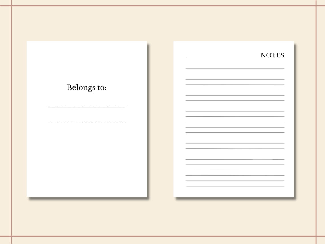 KDP Interior Canva Editable Template Daily Planner With Weekly Overview ...