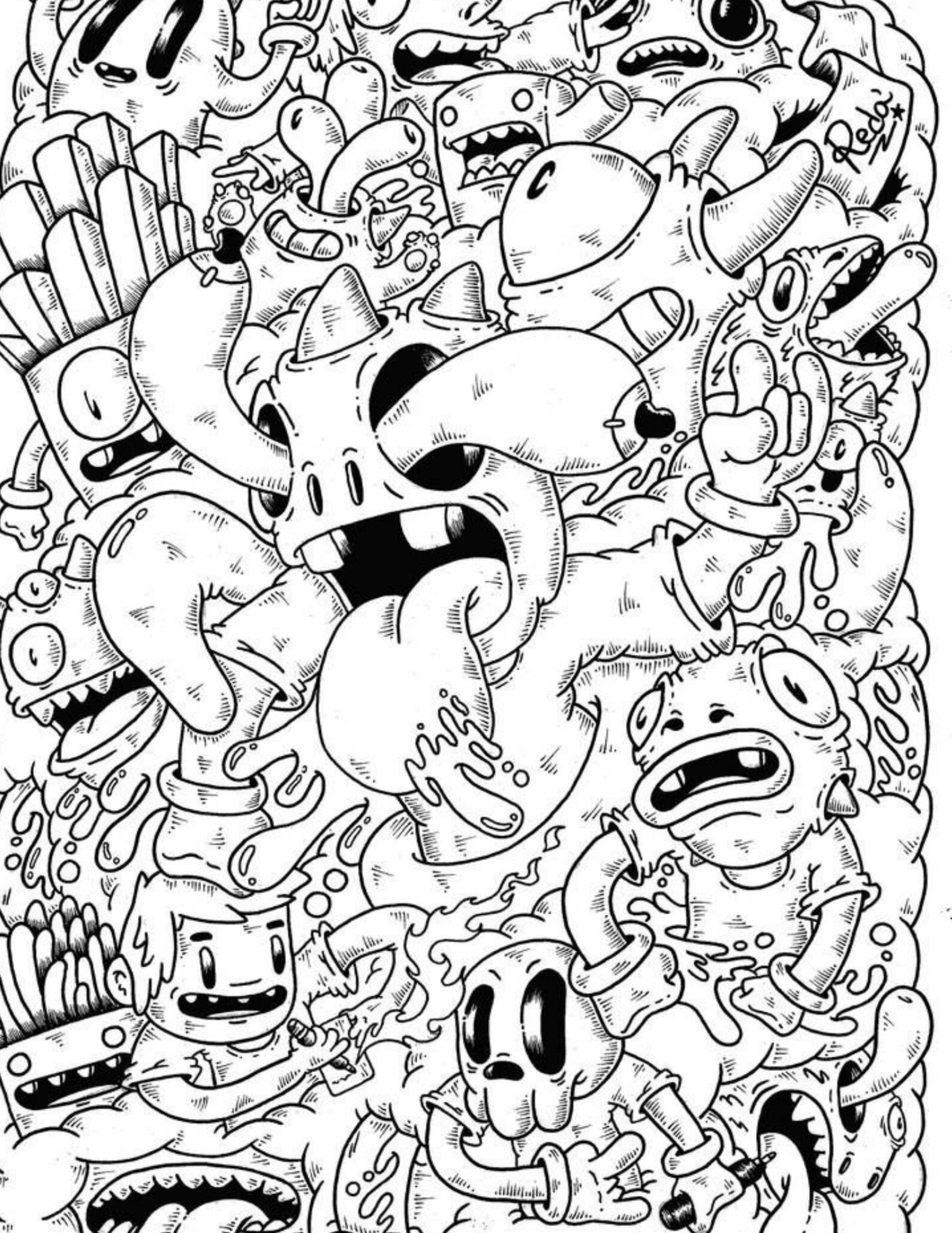 Stoner 420 Adult Coloring Book - Digital Download / Printable - Etsy