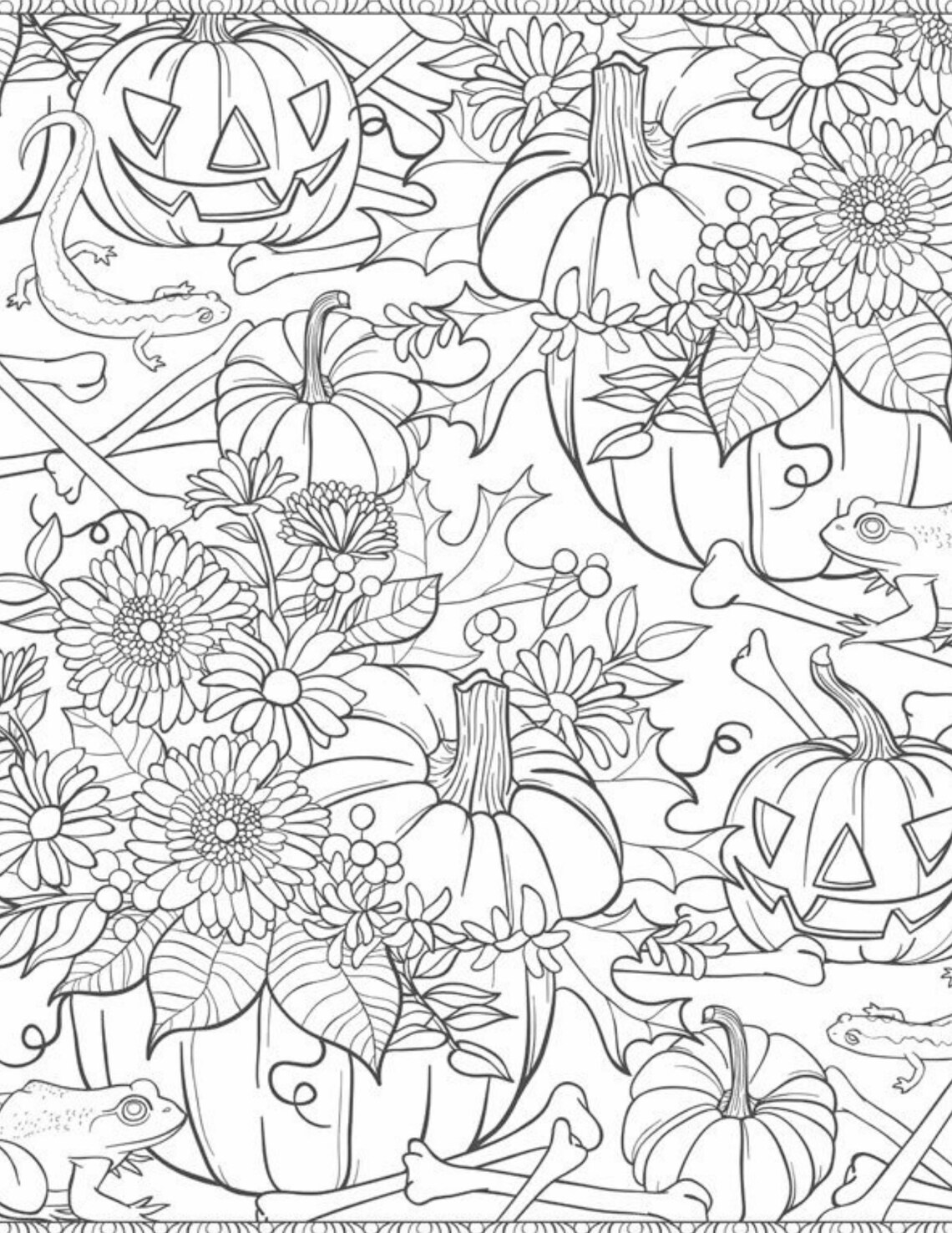40 Page this is Halloween Coloring Book Adult/teen/kid Printable ...