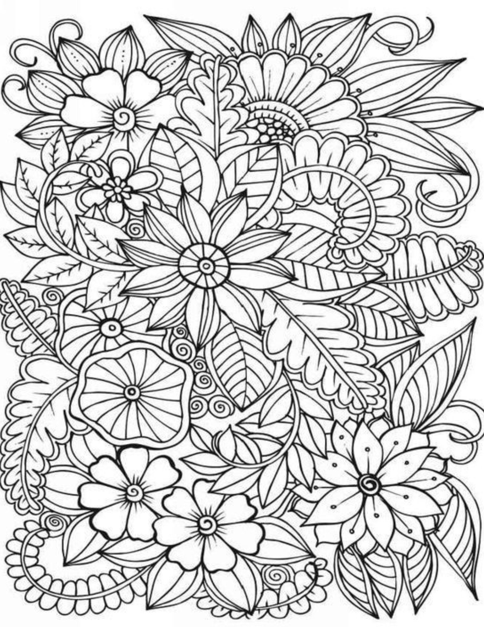 The Calm Coloring Book - Digital Download - 40 Pages - Etsy