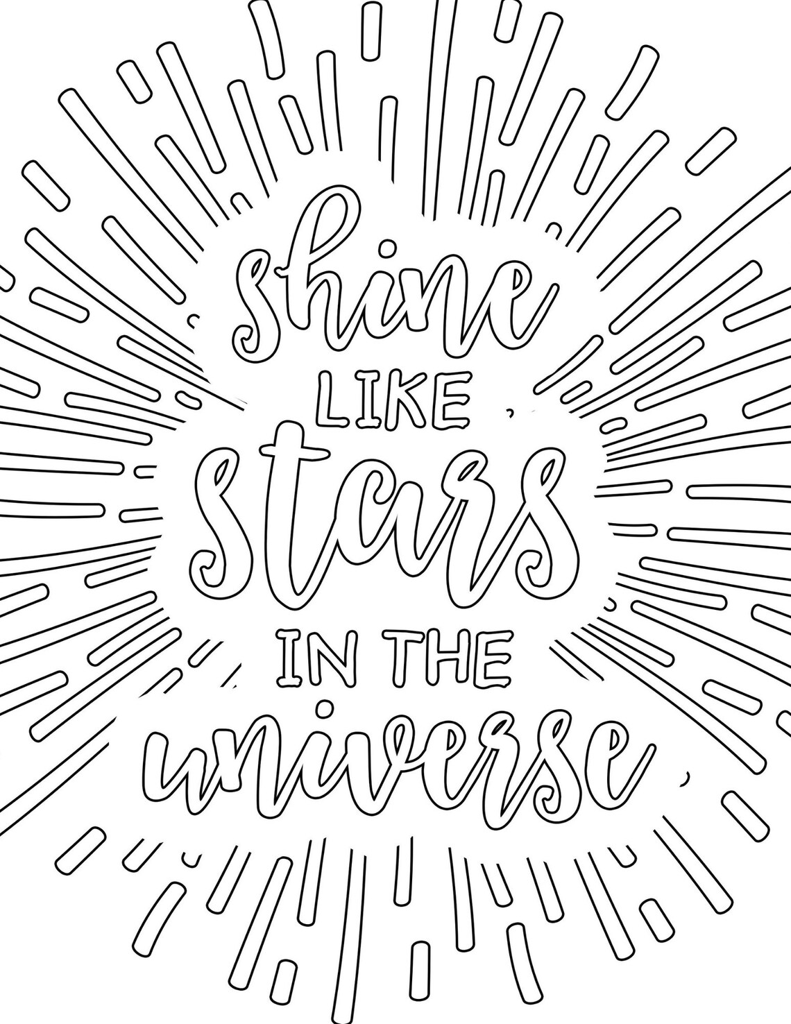 43 Page - I Am Enough - Inspirational & Motivational Adult Coloring ...