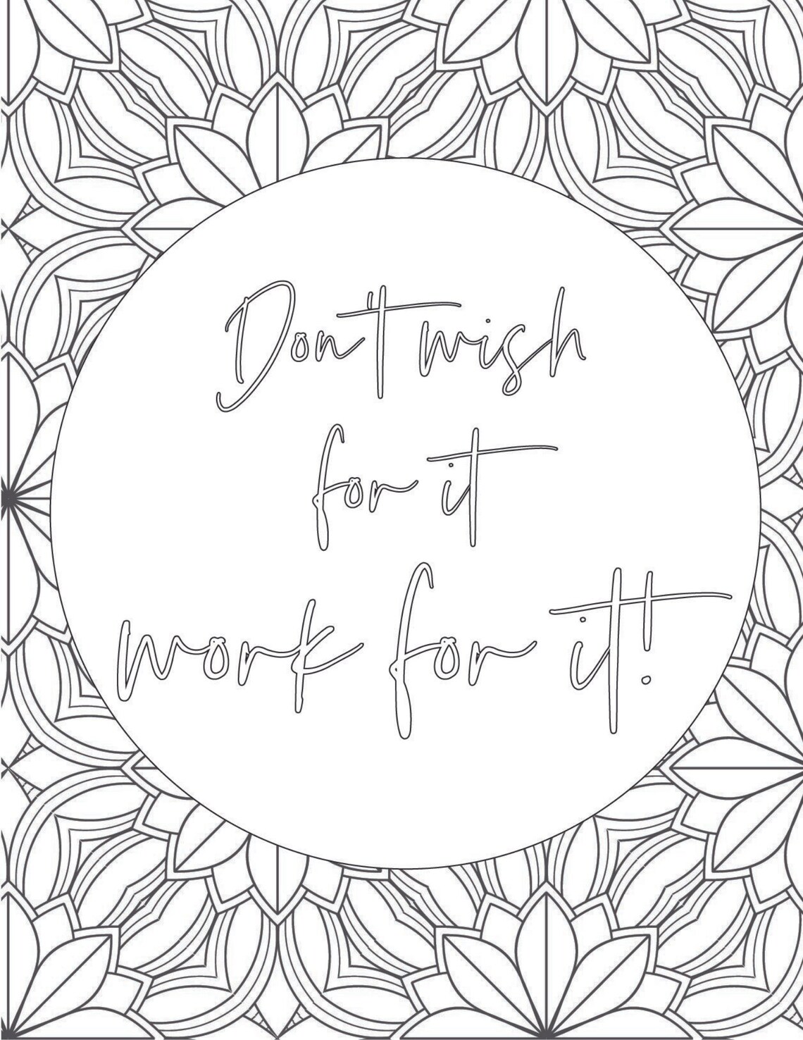 30 Page you Are Worthy Adult Coloring Book Digital Download/printable ...