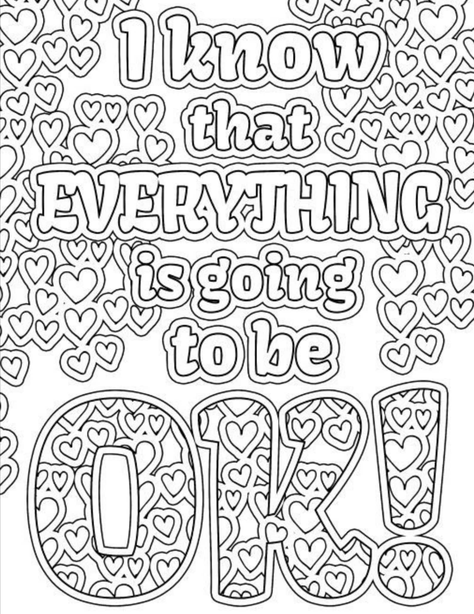 Mental Health Matters -30 Coloring Pages - Digital Download/printable ...