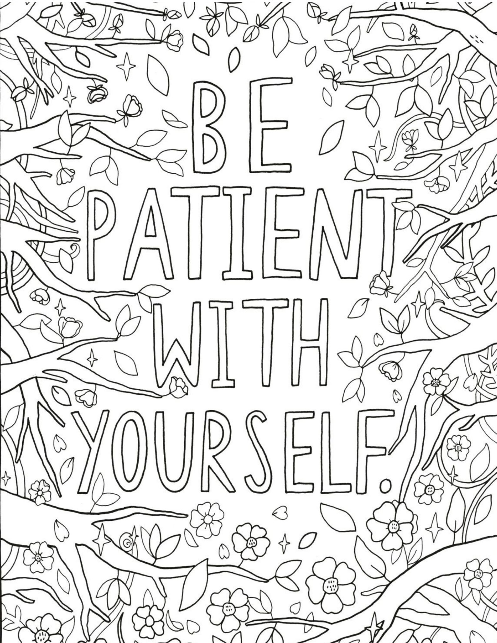 Mental Health Matters -30 Coloring Pages - Digital Download/printable ...