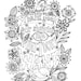 Break up Adult Stress Coloring Book - 30 Pages Printable - Digital ...