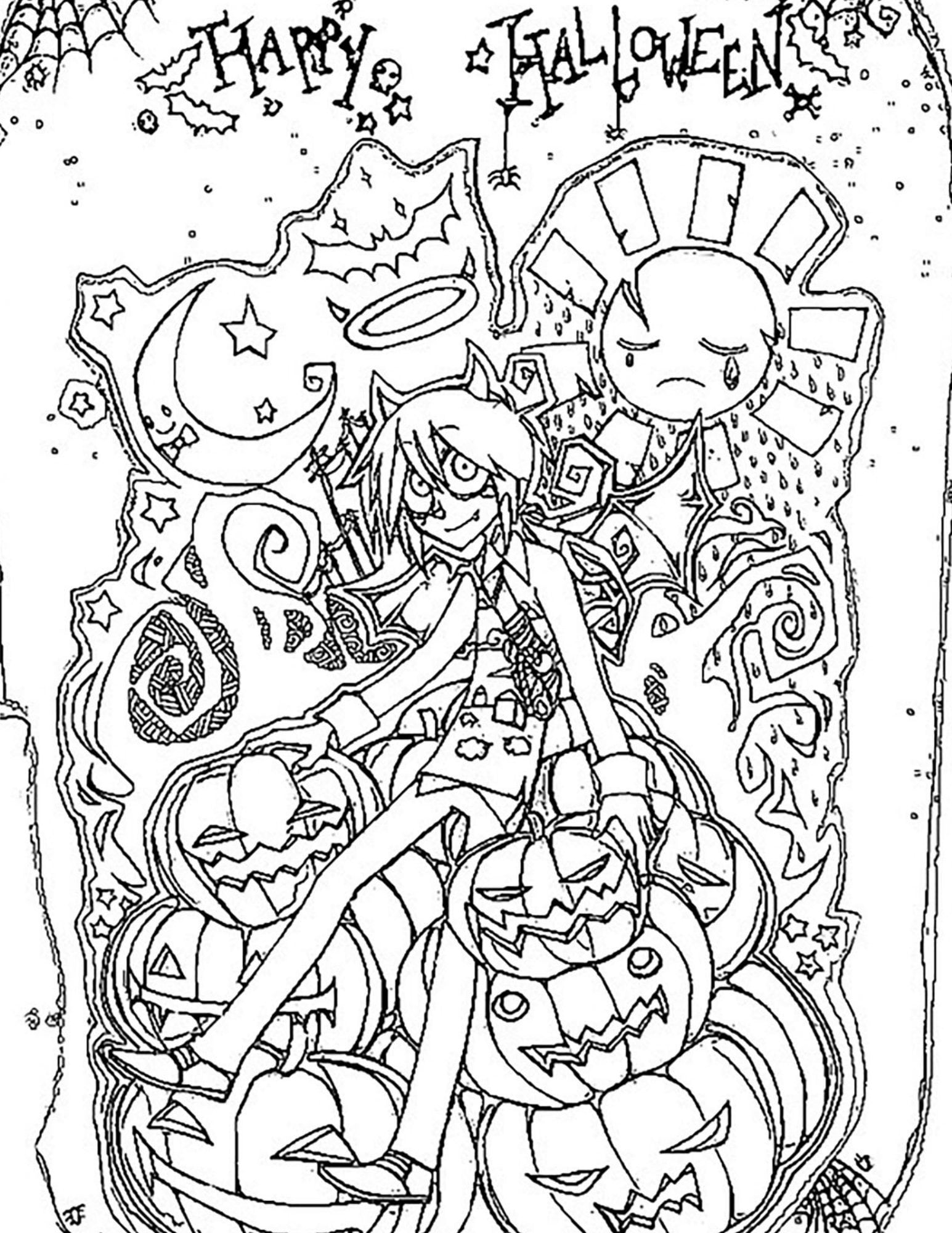 40 Page "this is Halloween" Coloring Book - Adult/teen/kid Printable ...