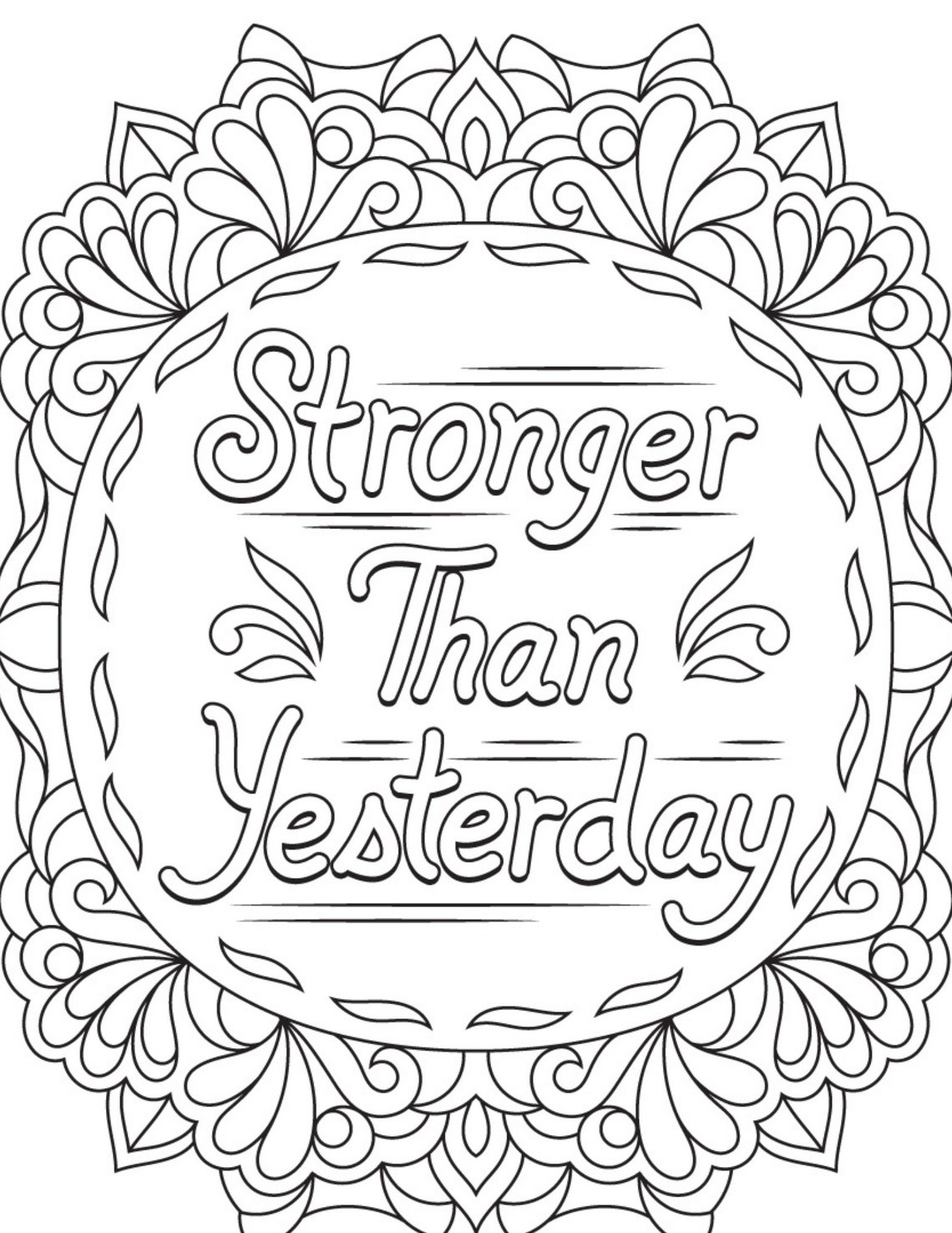 Mental Health Matters -30 Coloring Pages - Digital Download/printable ...