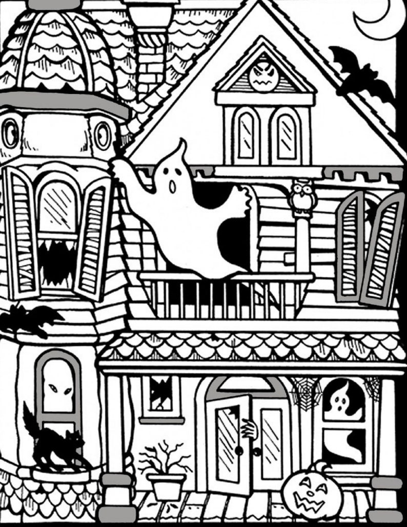 40 Page "this is Halloween" Coloring Book - Adult/teen/kid Printable ...