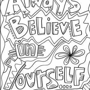 The Calm Coloring Book - Digital Download - 40 Pages - Etsy