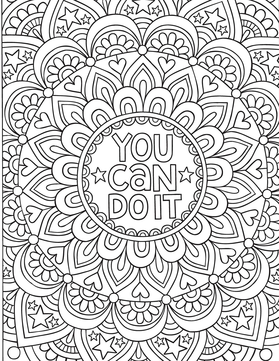 Break up Adult Stress Coloring Book - 30 Pages Printable - Digital ...