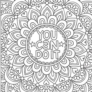 Break up Adult Stress Coloring Book - 30 Pages Printable - Digital ...