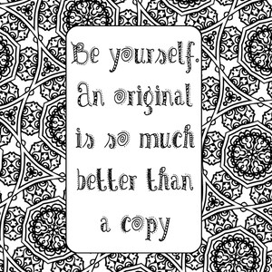 Break up Adult Stress Coloring Book - 30 Pages Printable - Digital ...