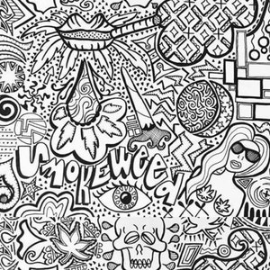 Stoner 420 Adult Coloring Book - Digital Download / Printable - Etsy