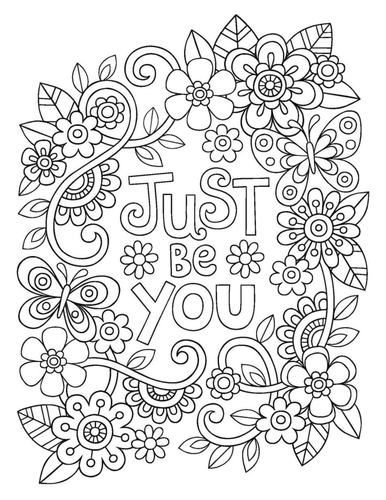 The Calm Coloring Book - Digital Download - 40 Pages - Etsy