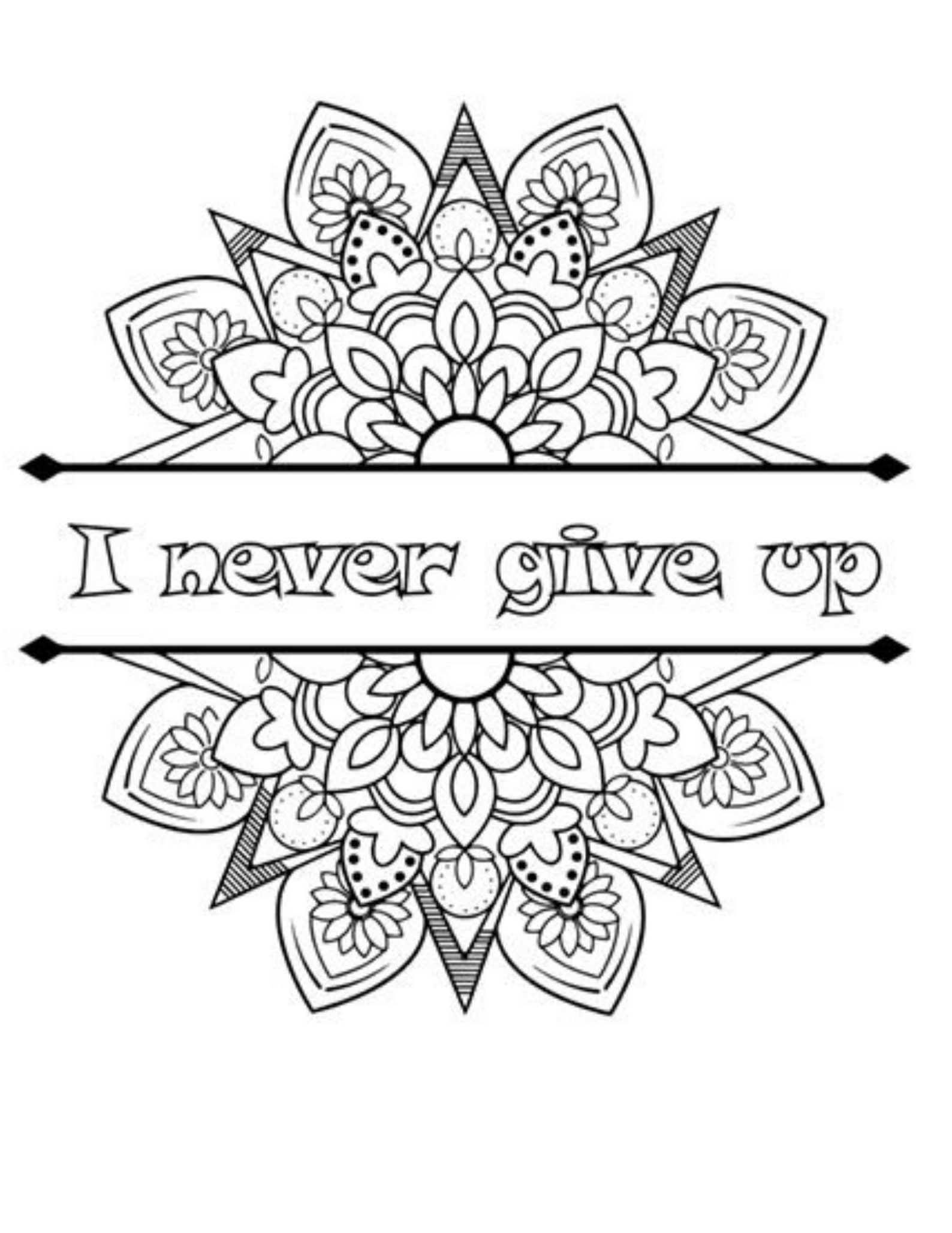 30 Page "you Are Worthy" Adult Coloring Book - Digital Download ...