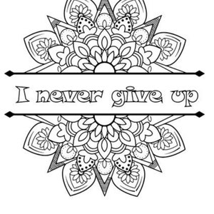 30 Page "you Are Worthy" Adult Coloring Book - Digital Download ...