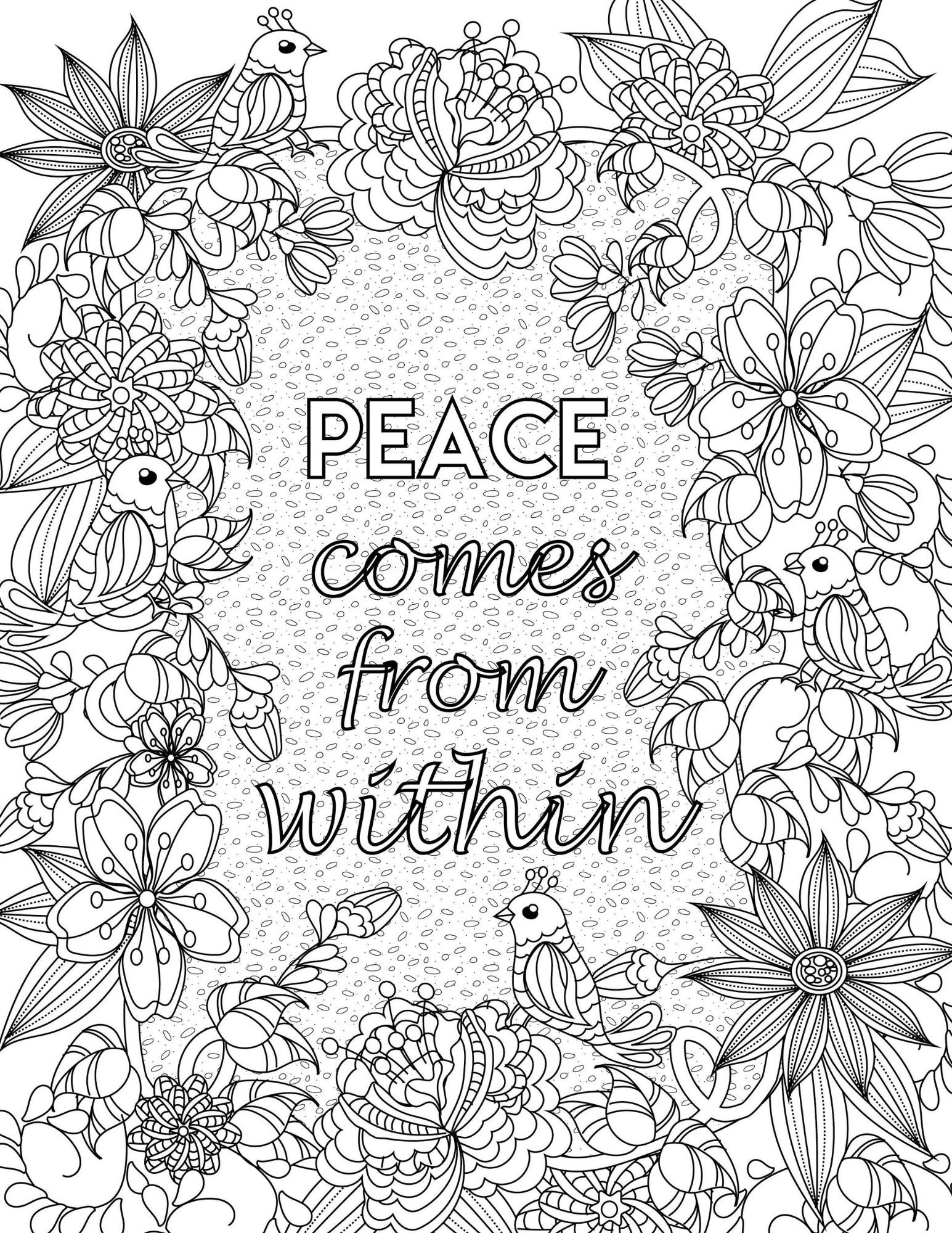 Mental Health Matters -30 Coloring Pages - Digital Download/printable ...