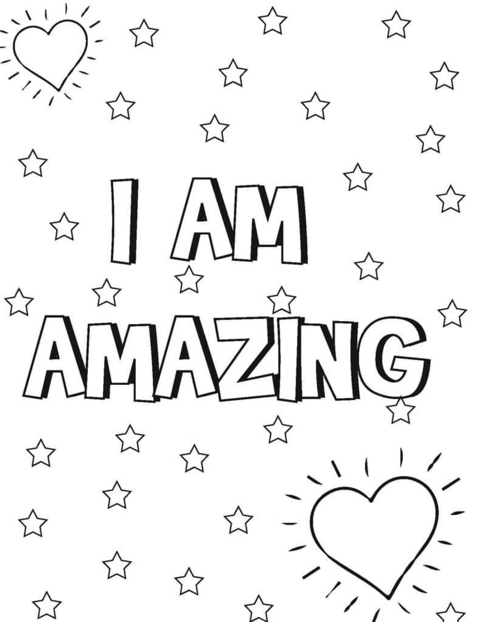Positive Affirmation Coloring Book All Ages Printable - Etsy Canada