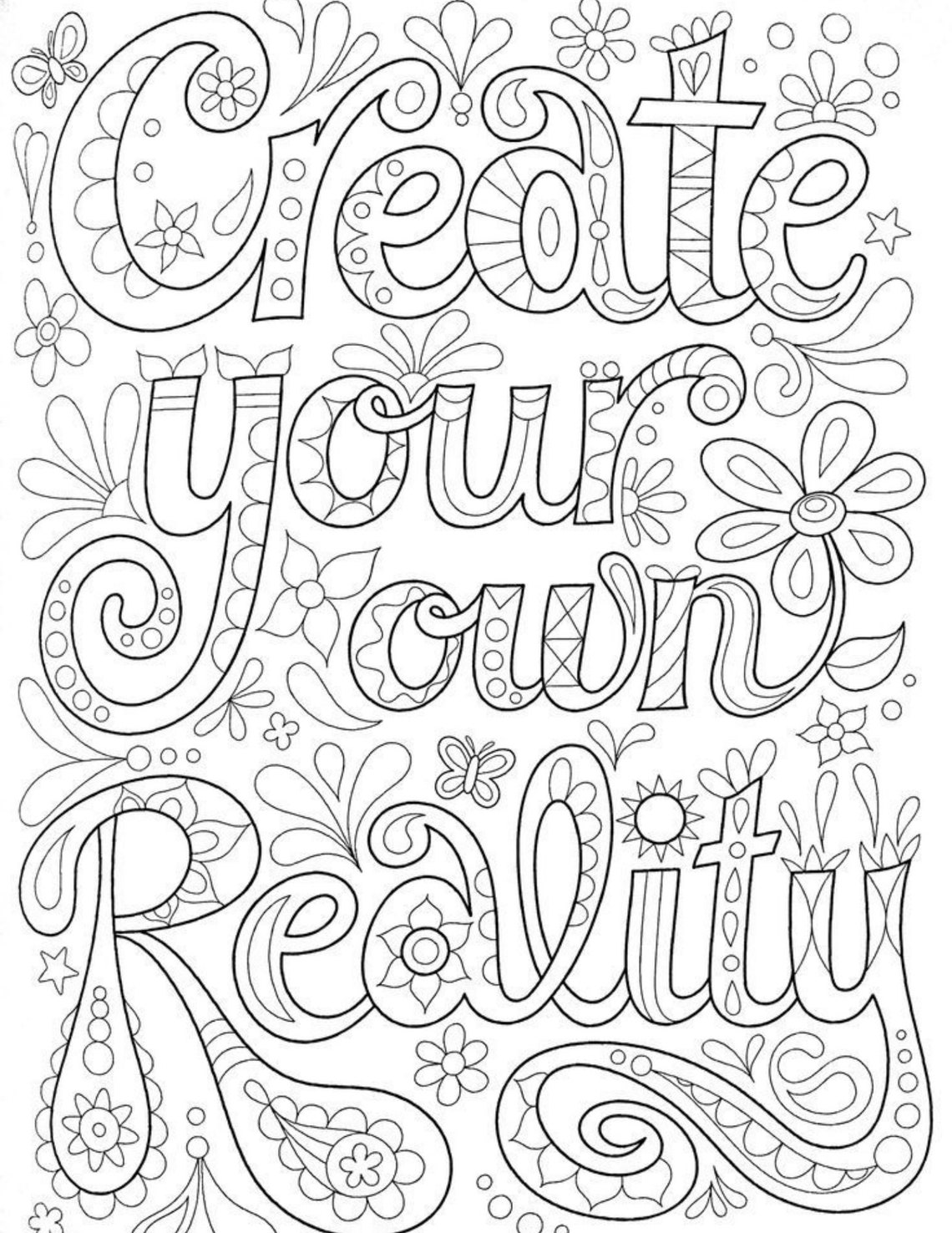 Mental Health Matters -30 Coloring Pages - Digital Download/printable ...