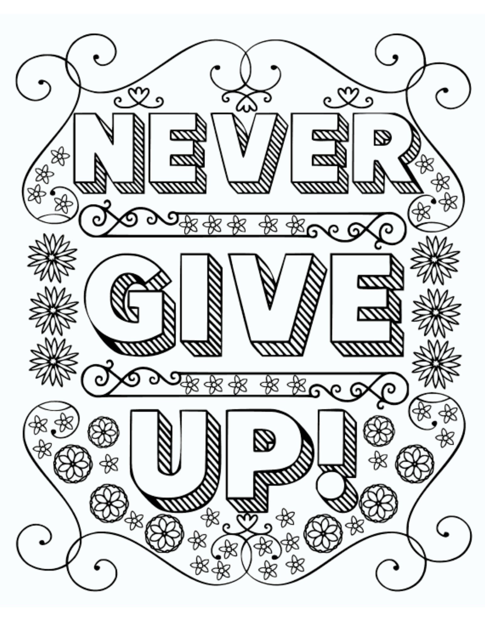 30 Page "you Are Worthy" Adult Coloring Book - Digital Download ...