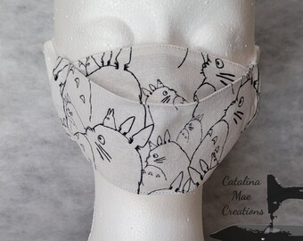 Totoro No Face Mask - Etsy