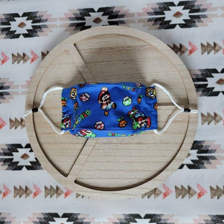 Super Mario 3D Mask (adult & Child Sizes) - Etsy