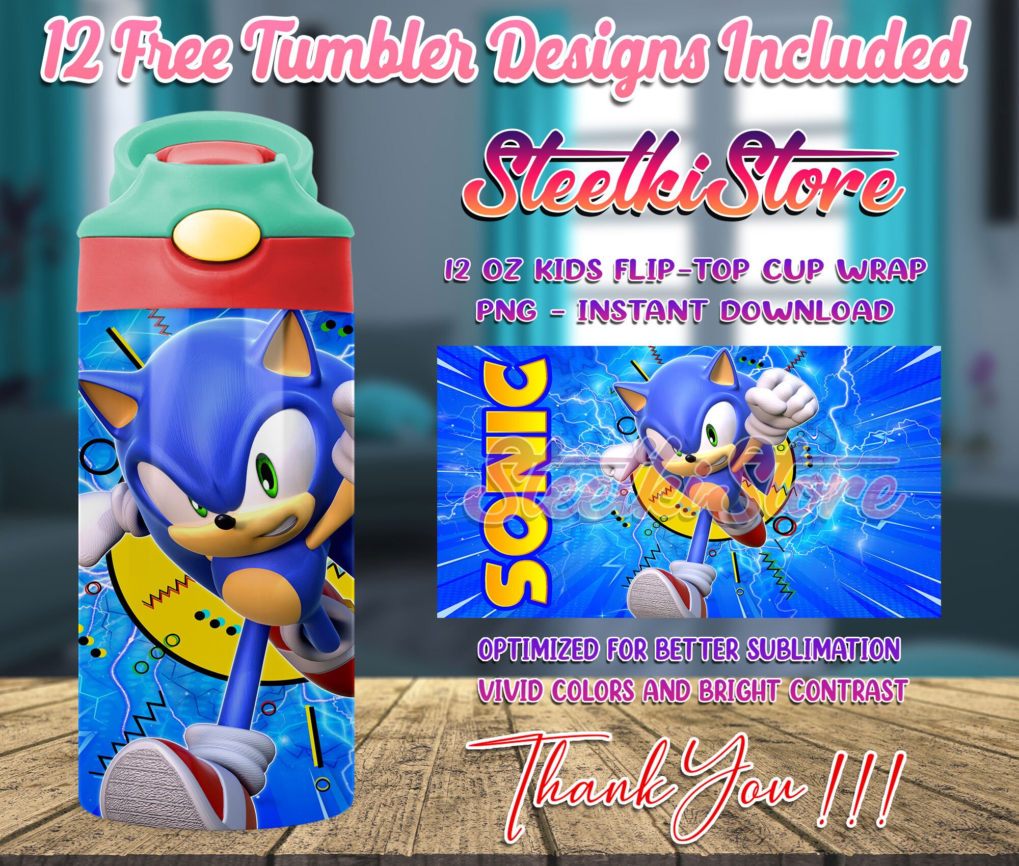 Cartoon 12 Oz Tumbler Wrap Png, Sippy Cup 12 Oz Png, Flip-top Cup 12 Oz ...