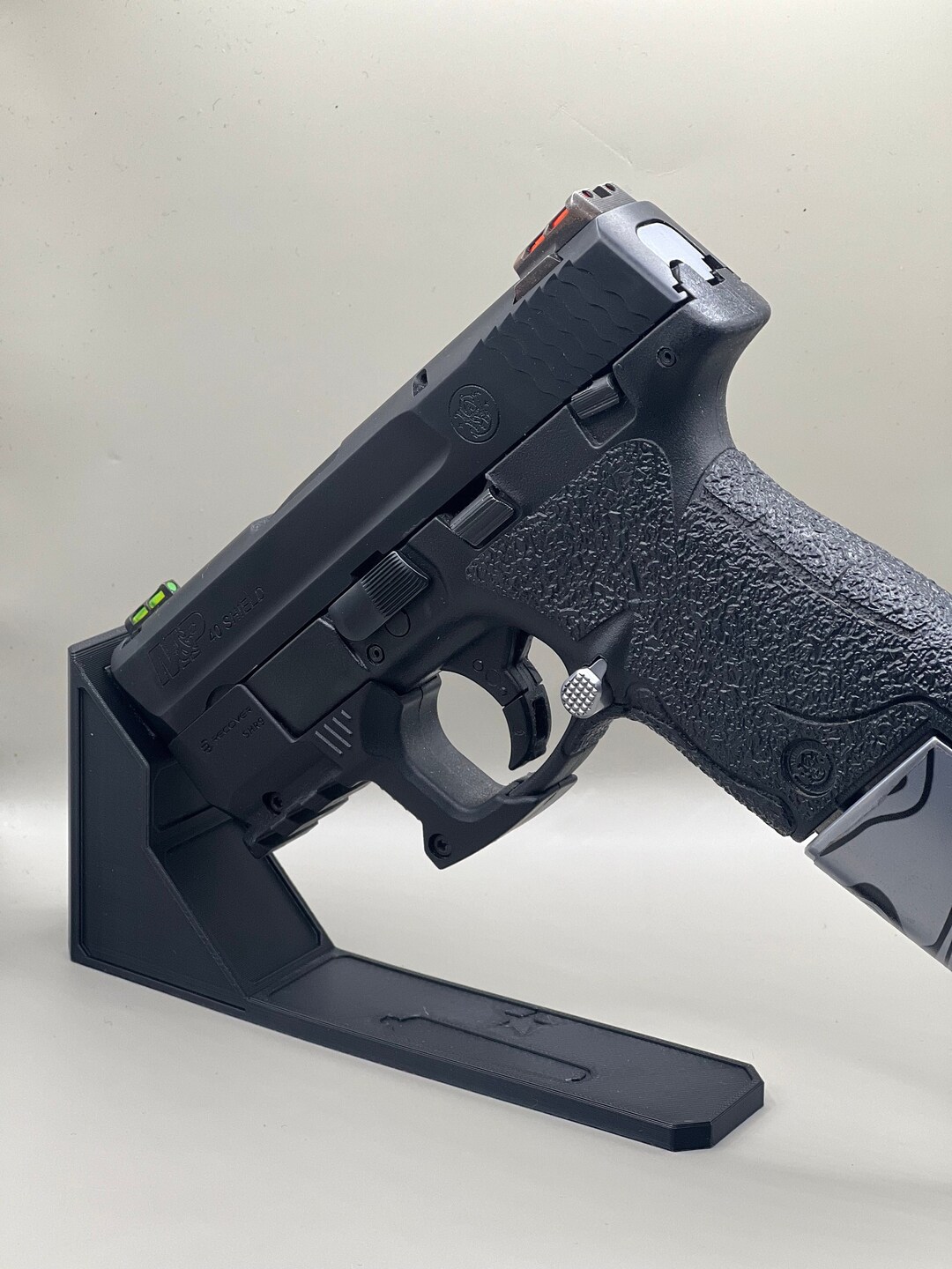 Printguard Pro Pistol Nightstand/desk Stand - 40 Cal - Etsy