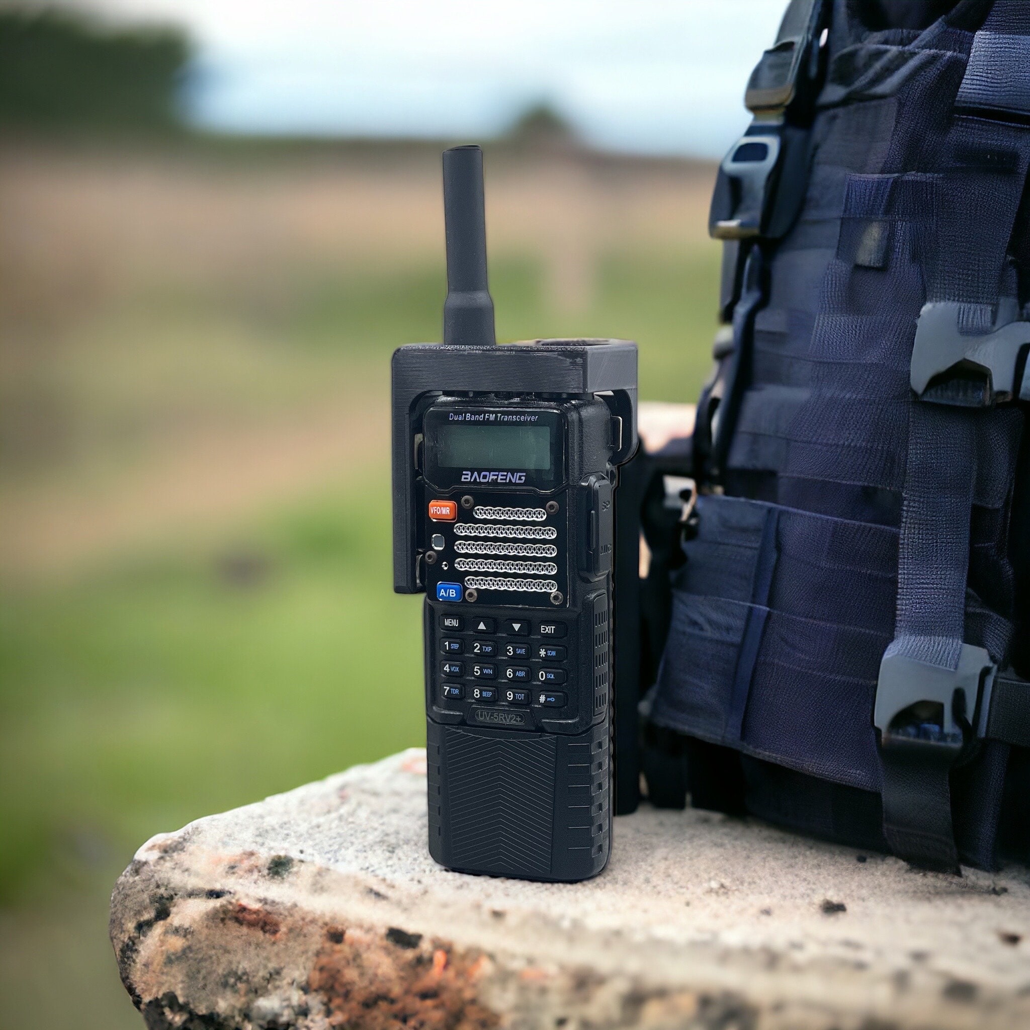 Exoguard UV-5R Defender, Boafeng UV5R Volume and PTT Guard 3D Printed ...