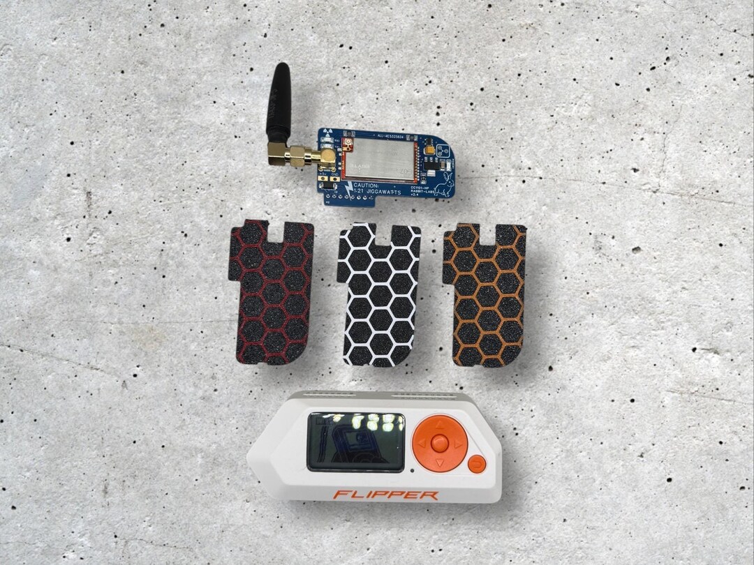 Flipper Zero Flux Capacitor 3D Printed Custom Case Protector Honeycomb ...