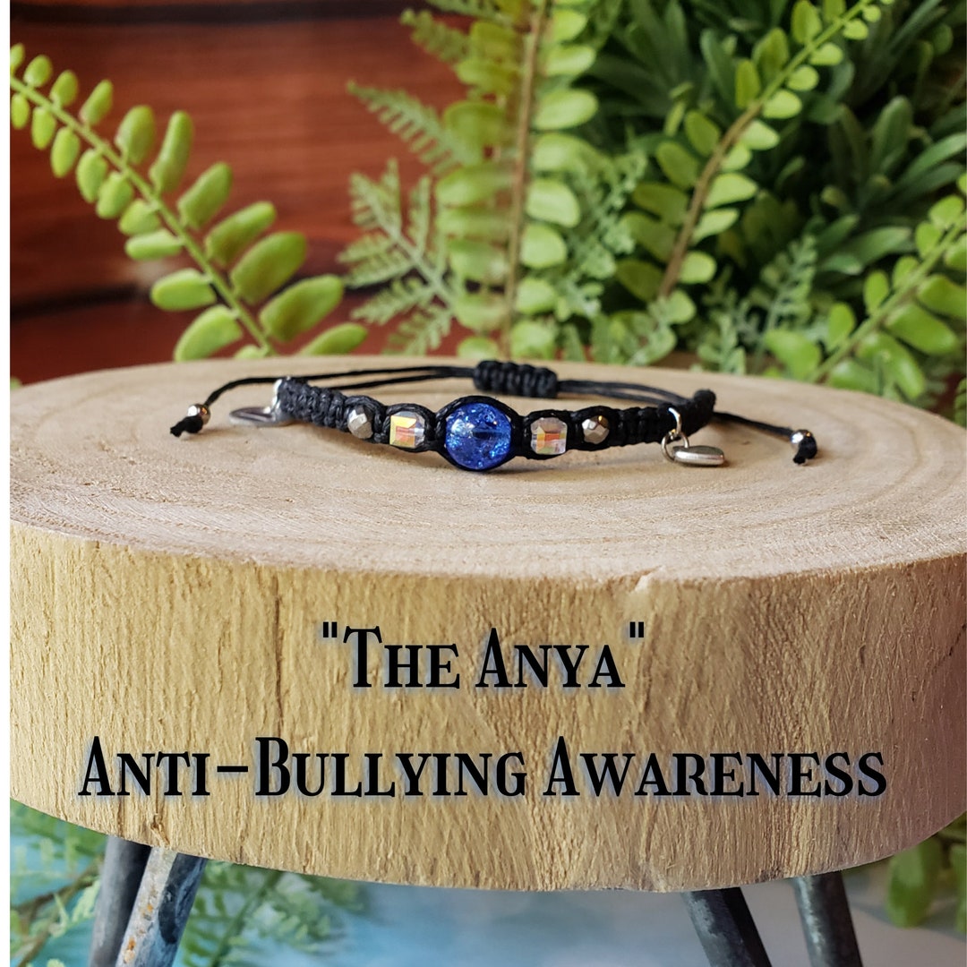 The Anya Anti-bullying Awareness Bracelet Handwoven - Etsy