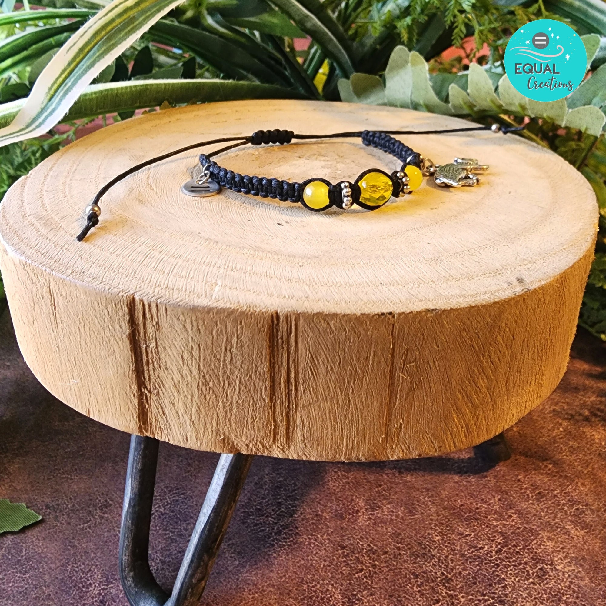 The Cedric Wizard Bracelet Black or Yellow Black and Yellow - Etsy